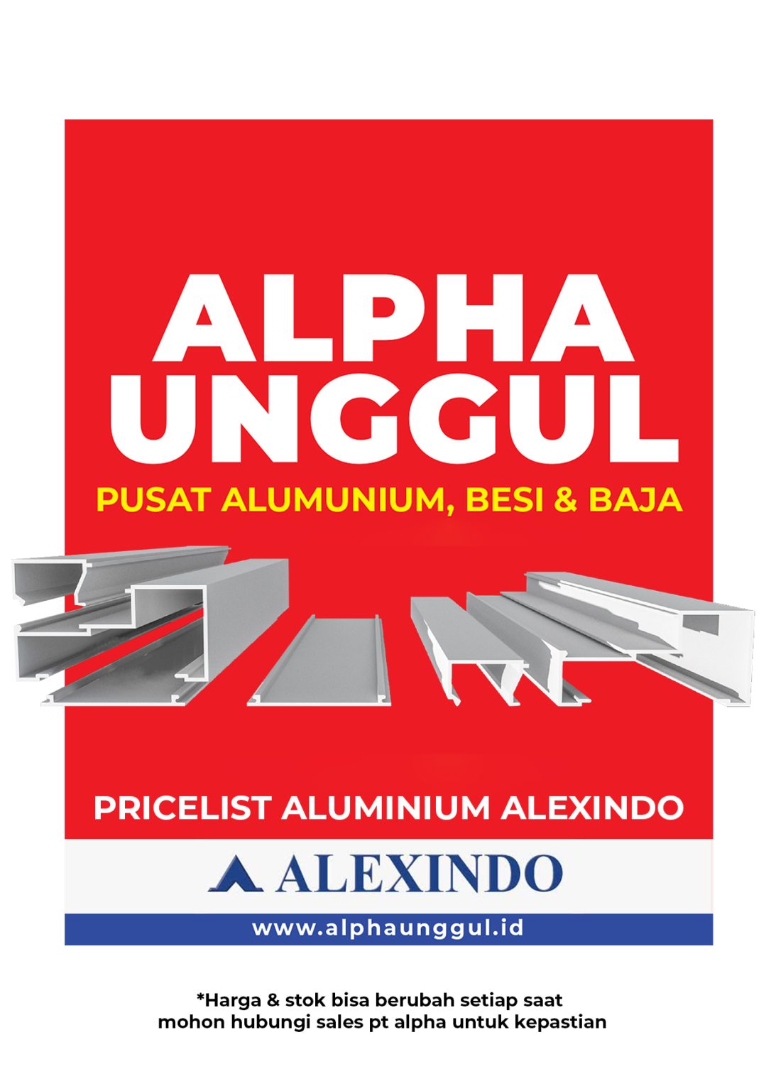 Distributor Resmi Aluminium Alexindo